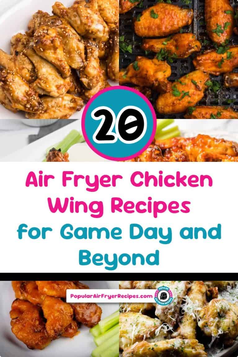 20 Air Fryer Chicken Wing Recipes for Game Day and Beyond - Popular Air ...